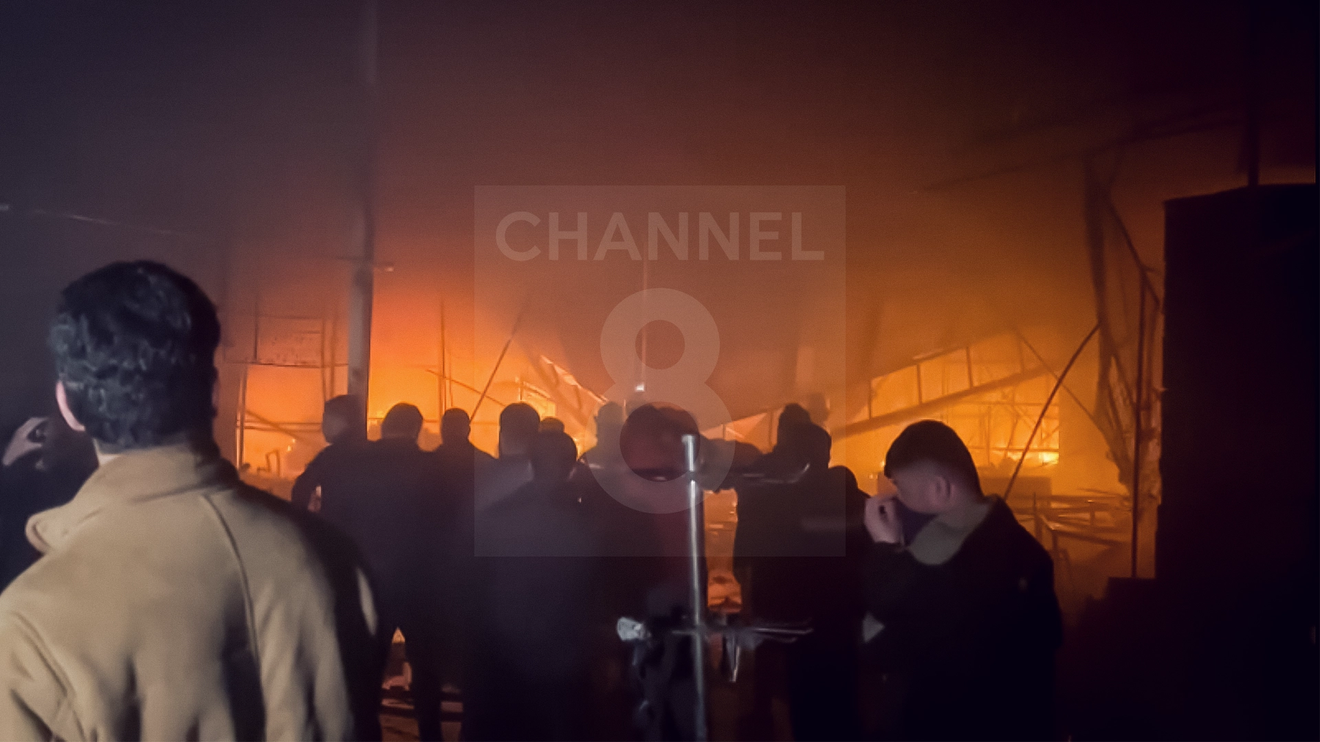 166 shops damaged in massive fire at Erbil’s Langa Bazaar