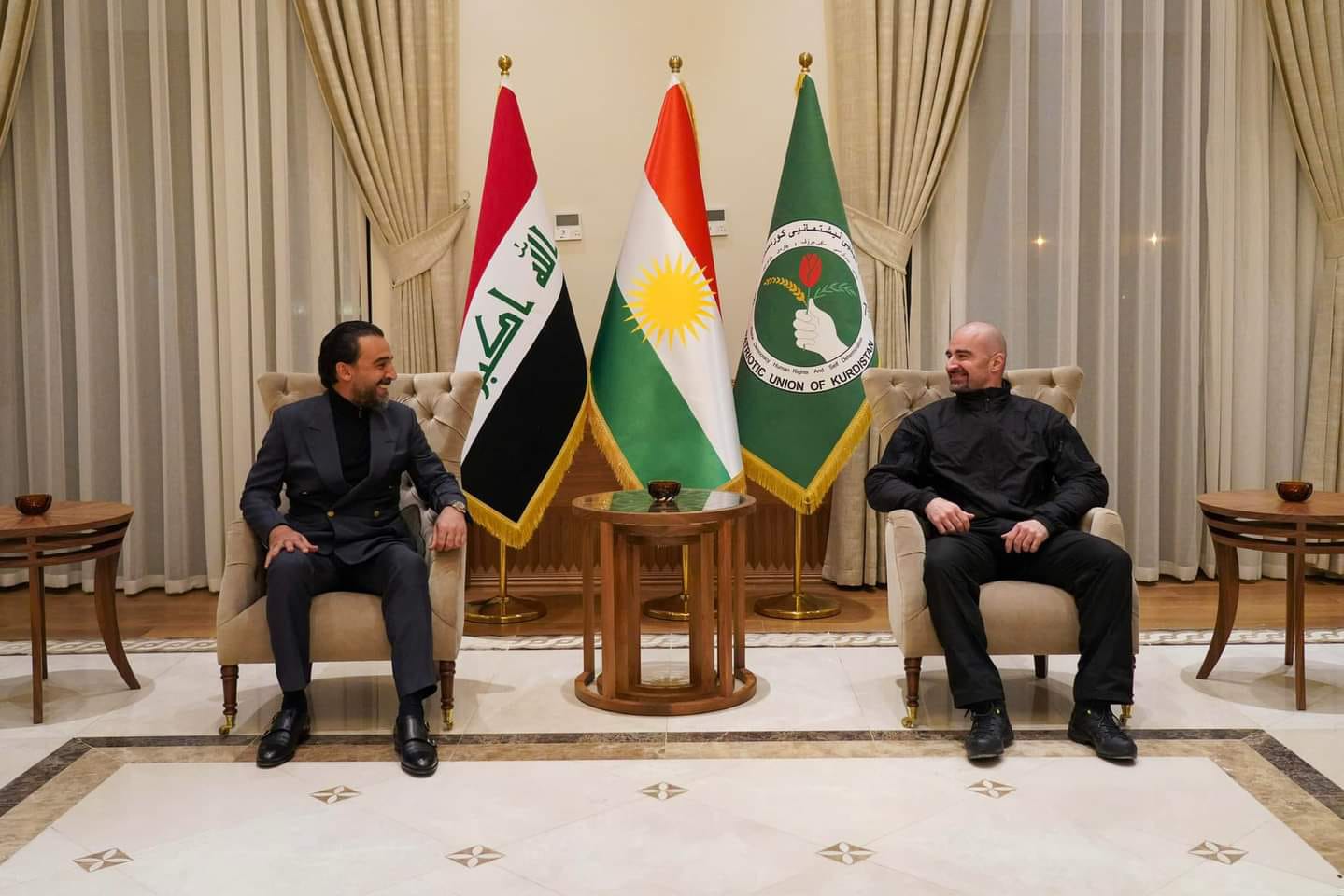 PUK president meets with leader of Takadum Movement