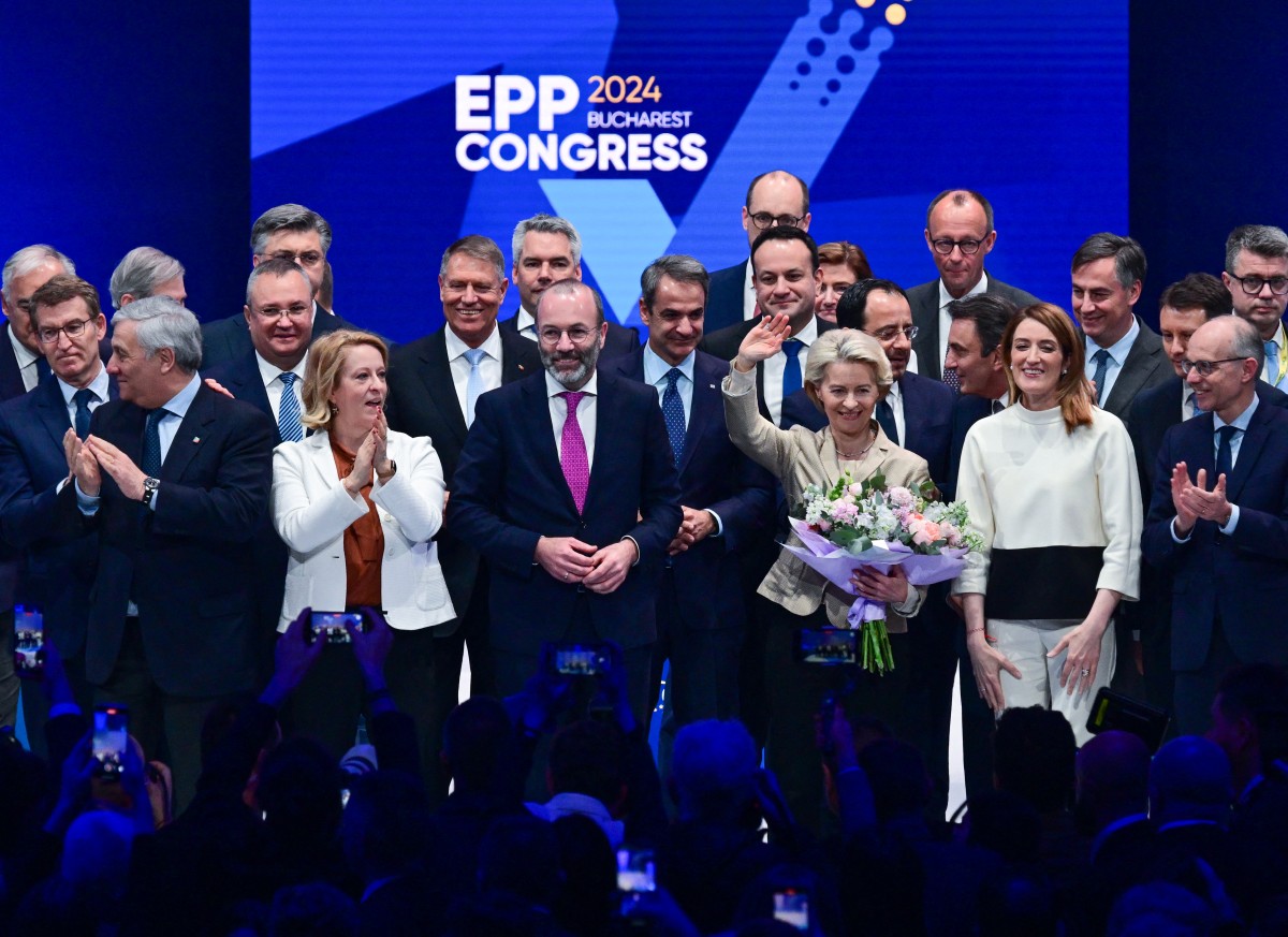 EU conservatives rally behind Ursula von der Leyen for second term