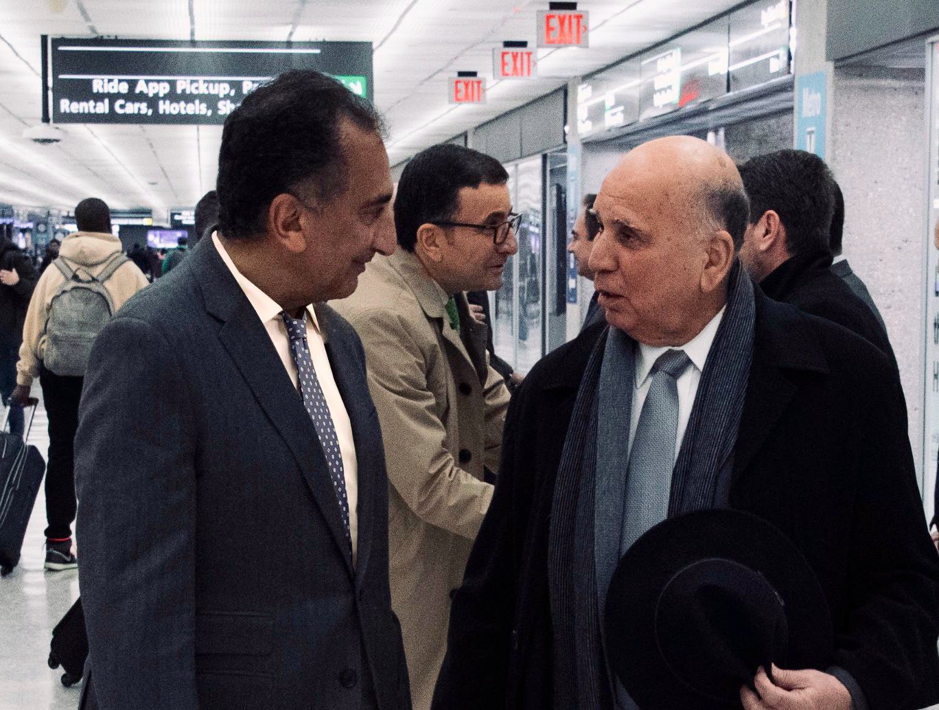 Iraqi FM engages in crucial talks in Washington