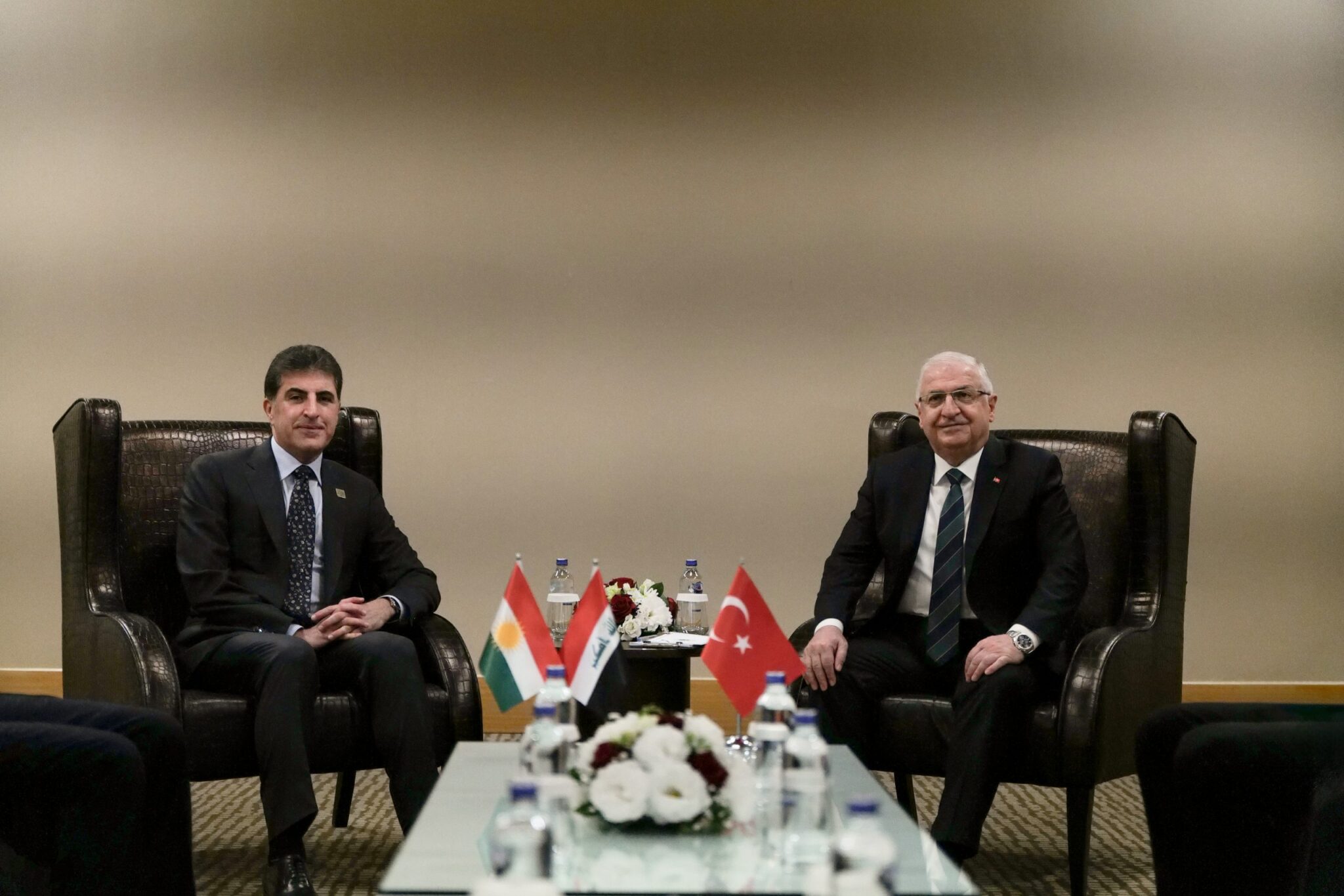 Last week's meeting: Turkish DM, KRI President talk border security and PKK