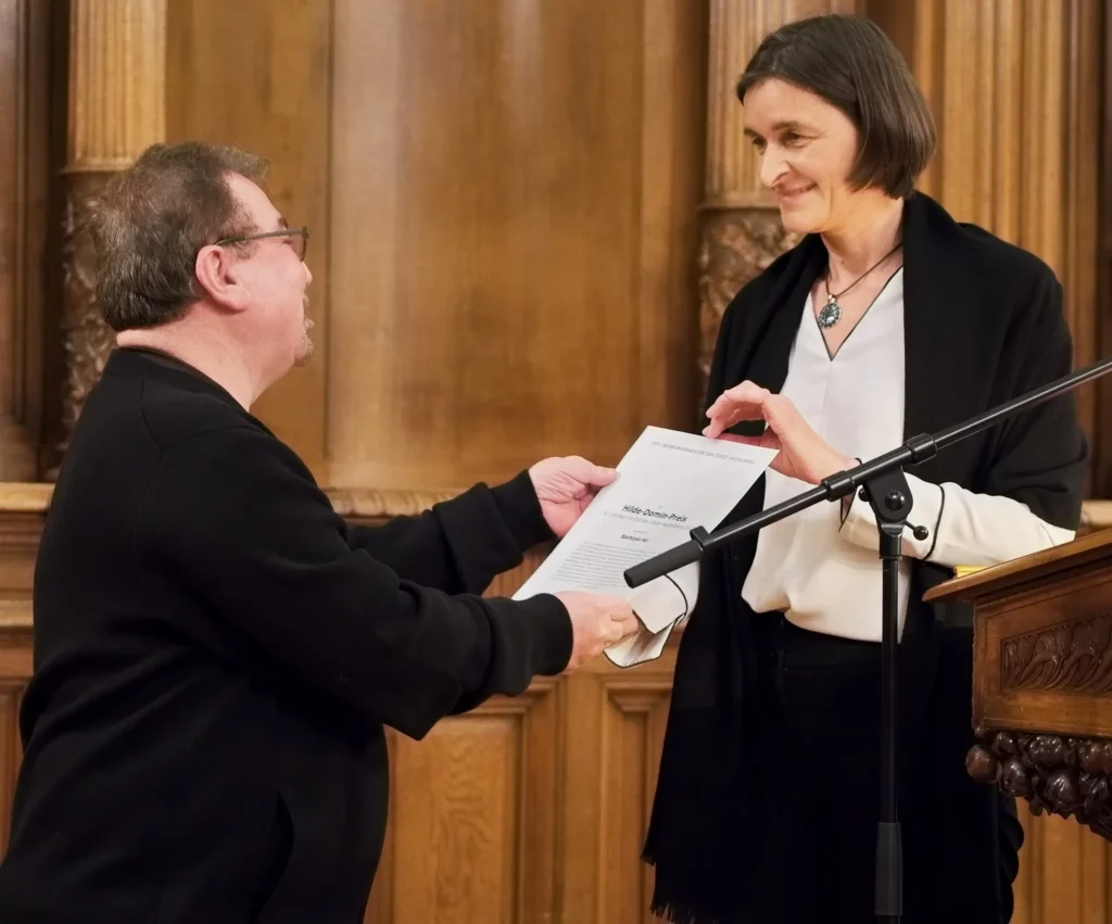 Kurdish novelist Bachtyar Ali receives Hilde Domin Prize