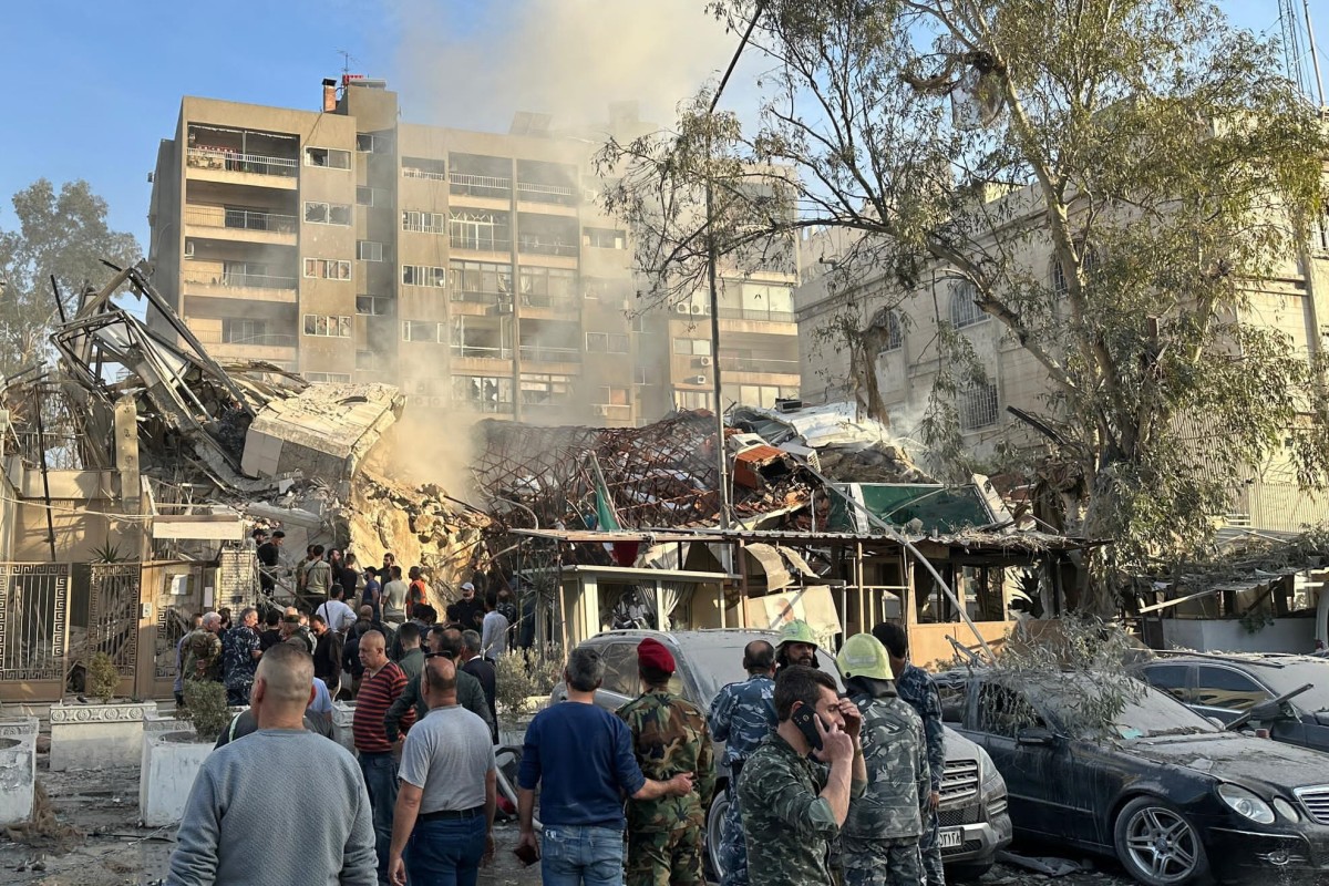 Eight killed in Israeli strikes on Iran consulate annex