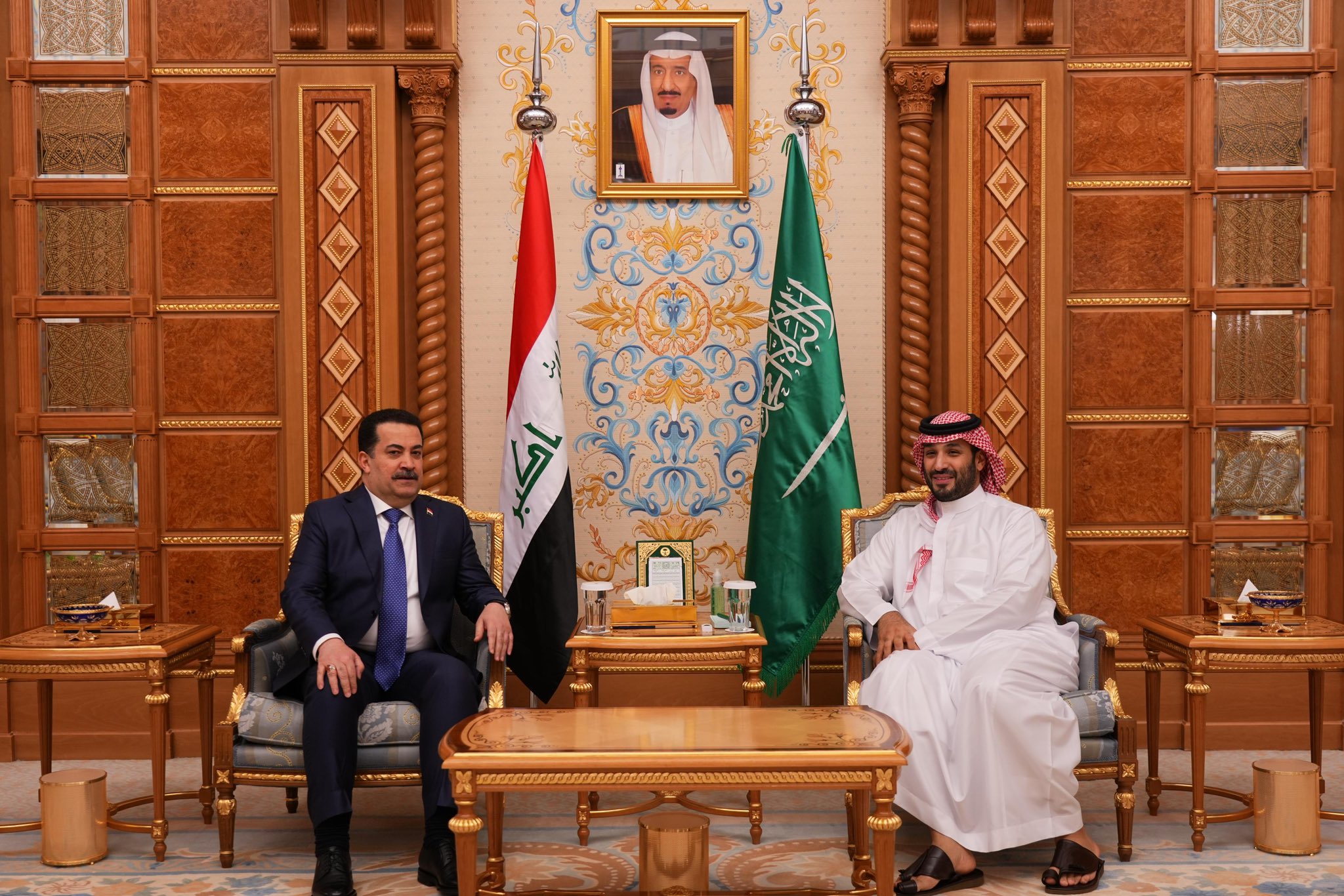 PM Sudani met with Saudi Crown Prince in Riyadh