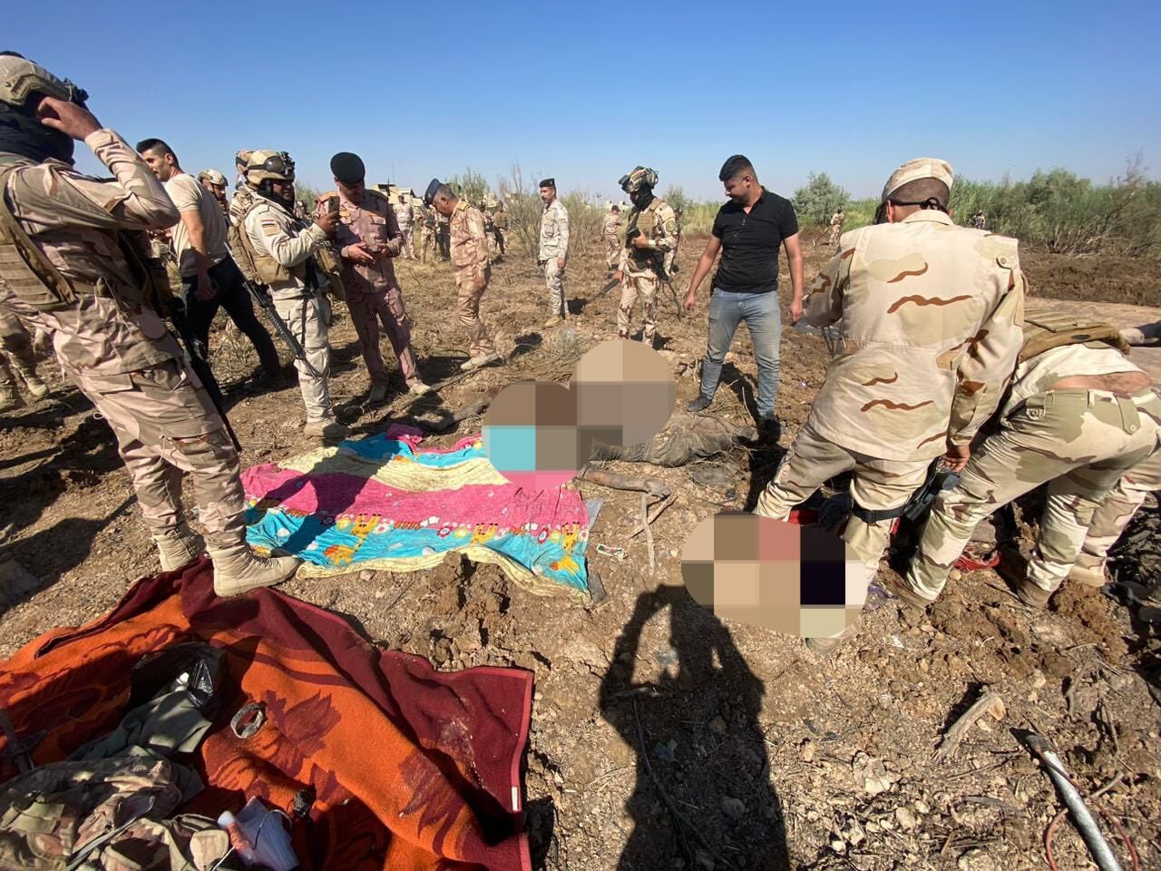 Iraqi Forces Recover Terrorist Bodies, Explosive Devices After ...