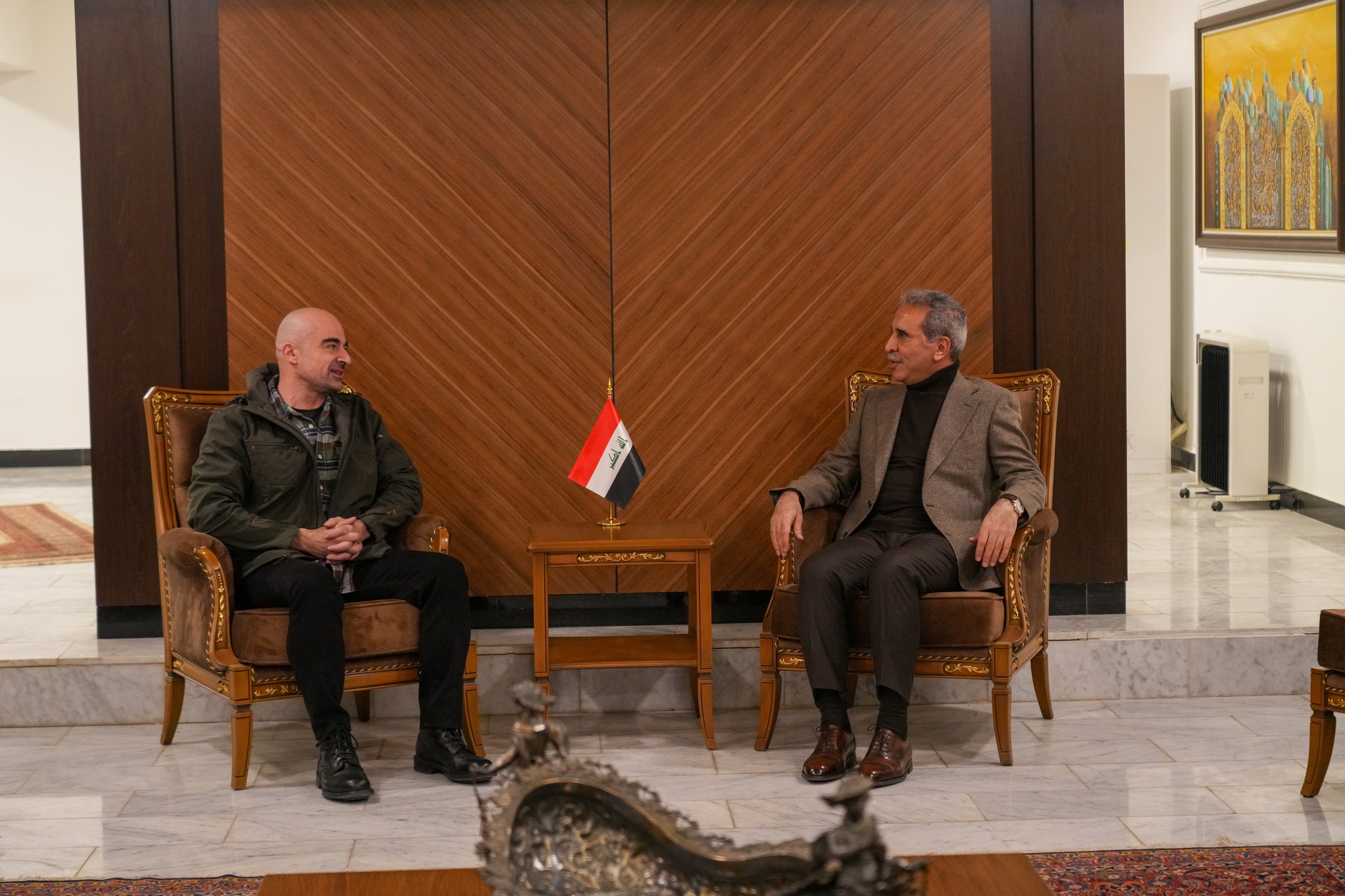 Bafel Talabani Meets Fayeq Zedan to Address Kurdistan Region Salaries ...