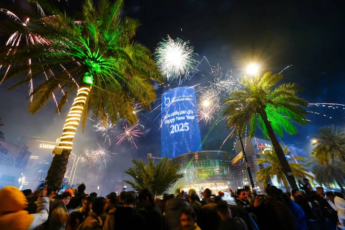 Over 560 Injured During New Year's Eve Celebrations in Iraq