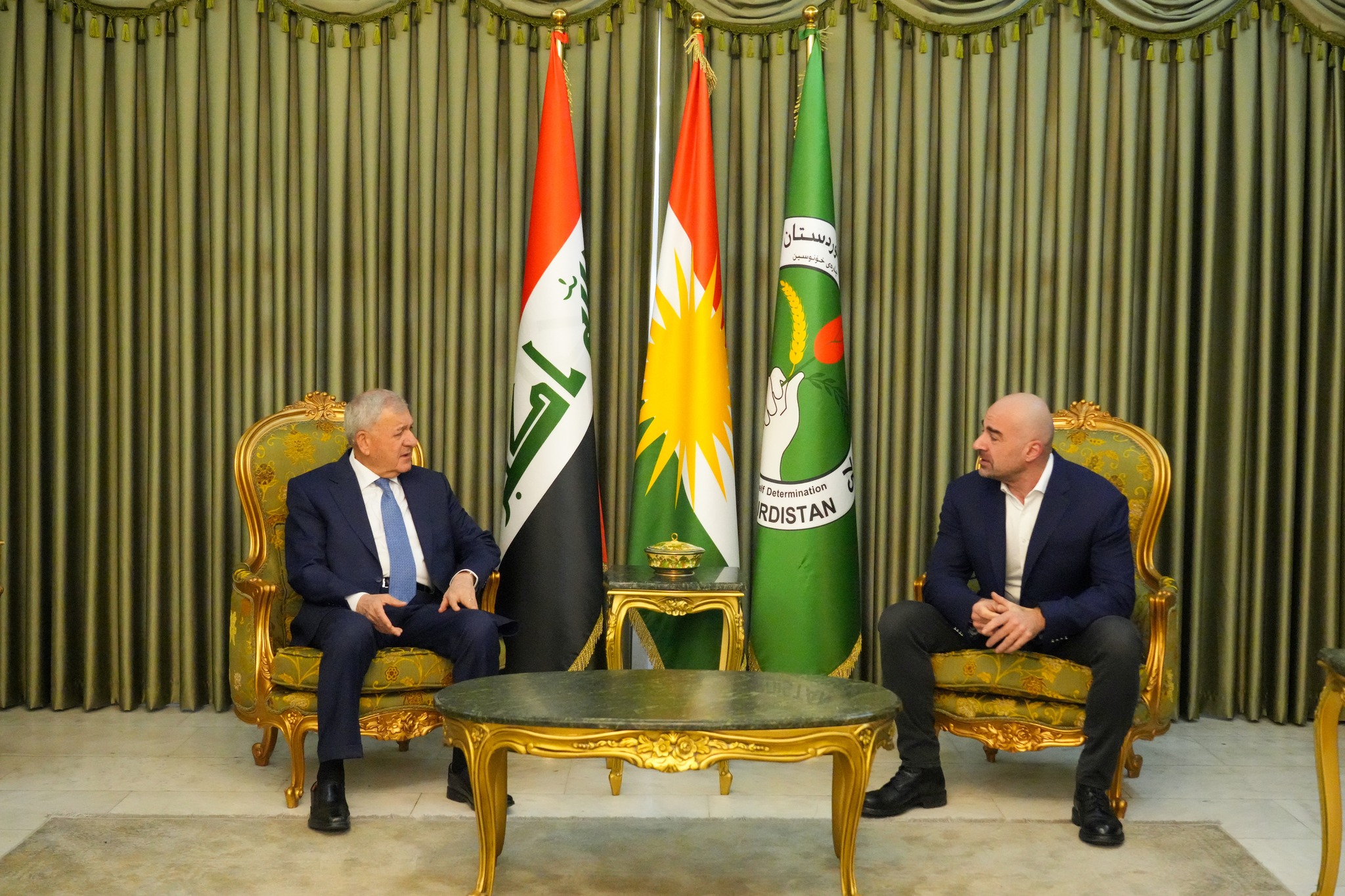 Bafel Jalal Talabani and Iraqi President Stress Constitutional ...