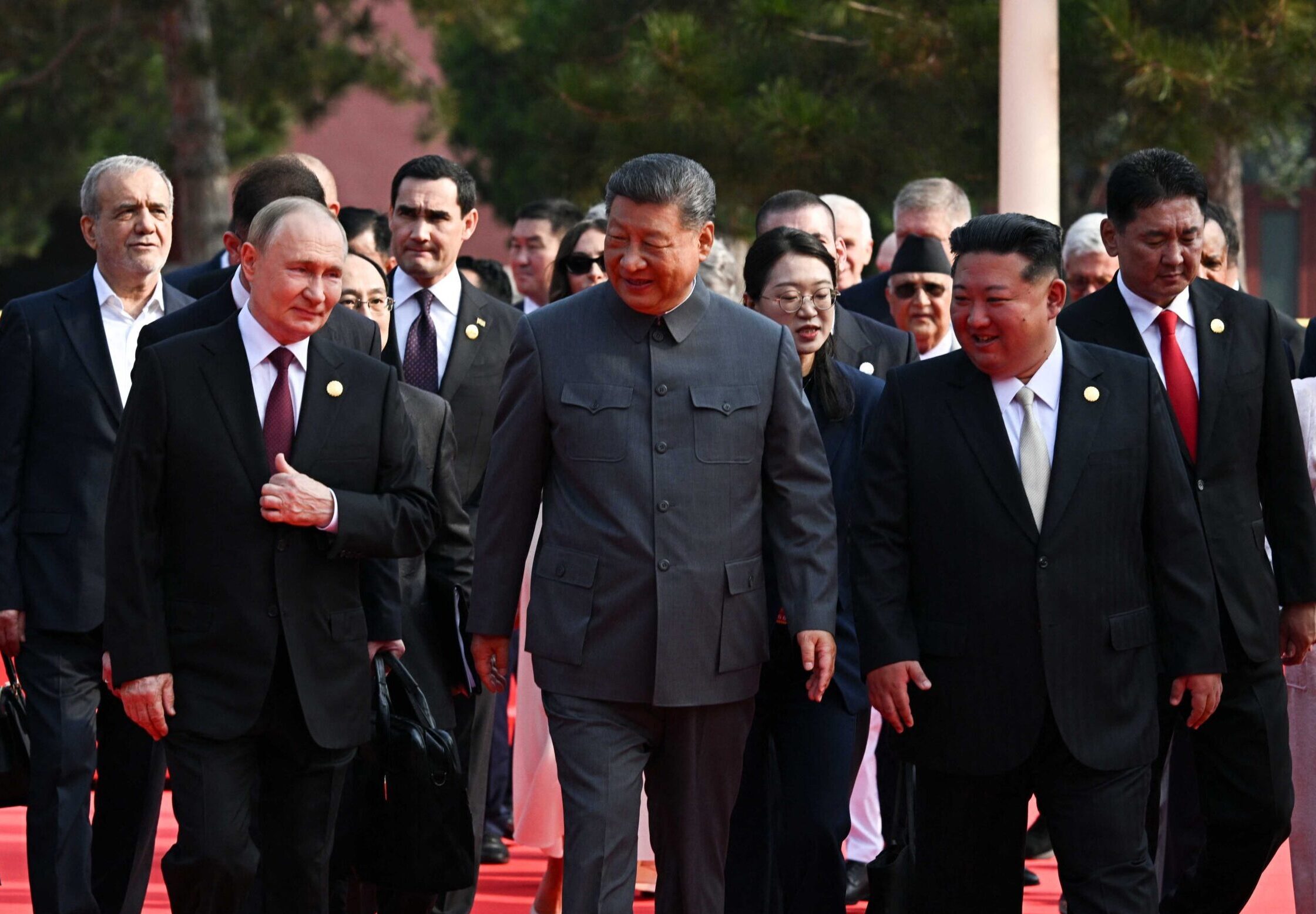 China Says WWII Parade Honors History, Rejects Kaja Kallas’ Criticism ...