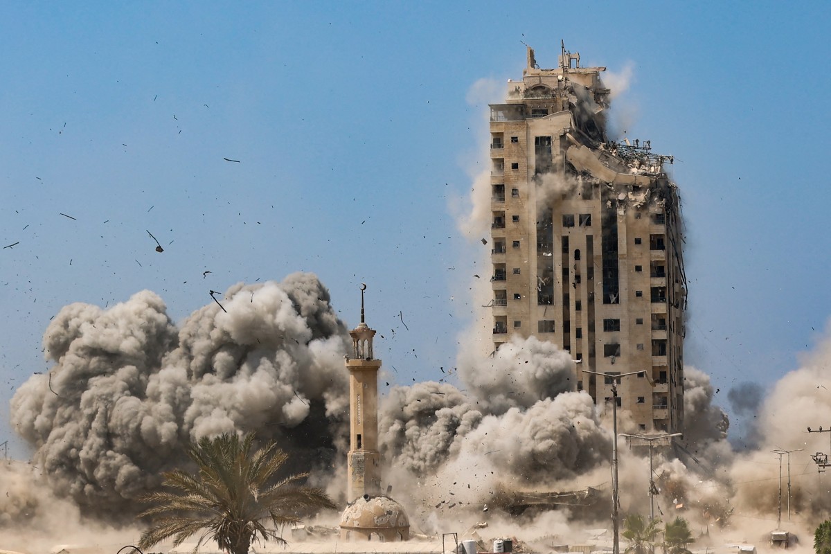 Netanyahu: Destruction of 50 Gaza Towers Is “Prelude” to Wider Operation